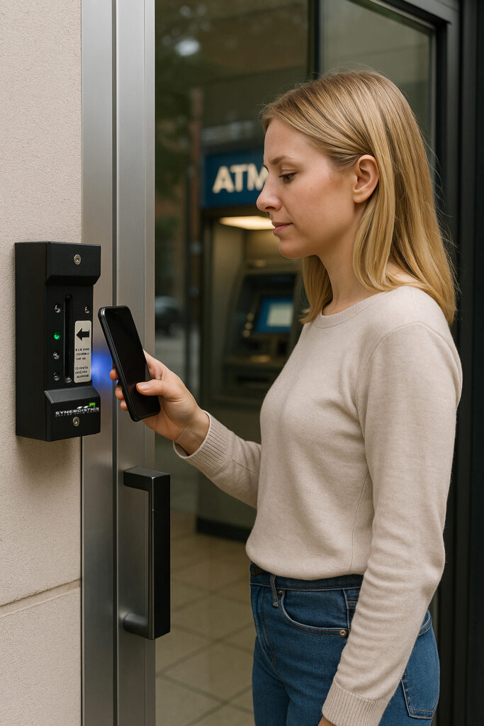 ATM Vestibule Access Control | Secure Vestibule with Synergistics ATM ...